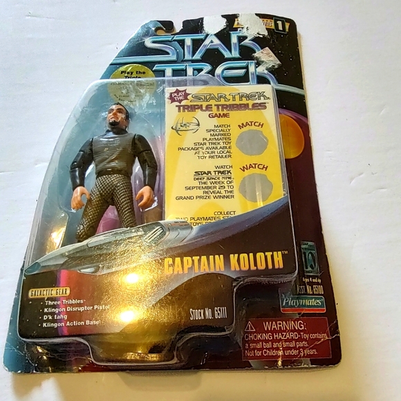 Playmates Toys | Toys | Star Trek Captain Koloth Klingon 45 Action ...